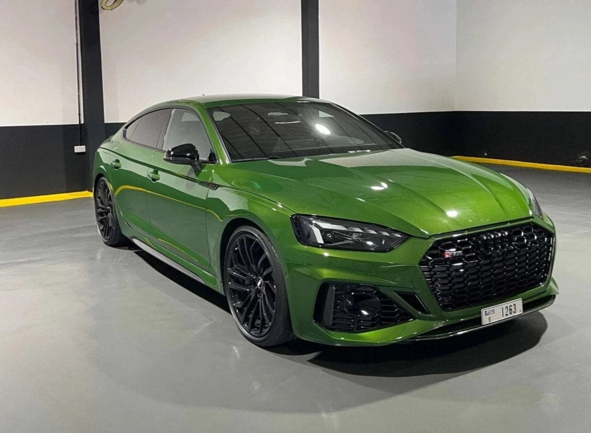 Audi Rs5 Green 2022 - Fastlane